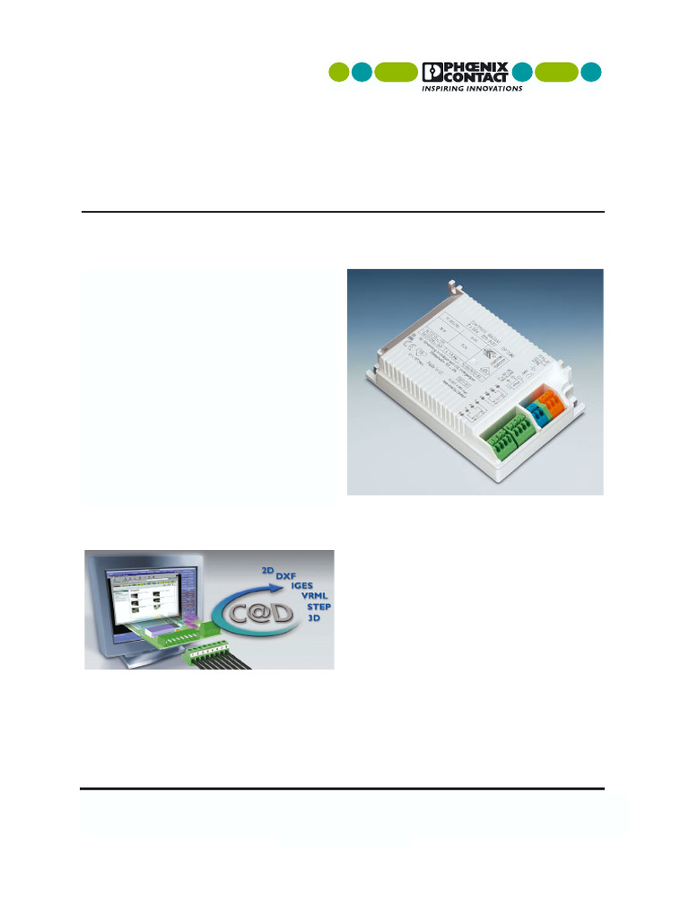 COMBICON Spring-Cage PCB Term. Blocks | PDF