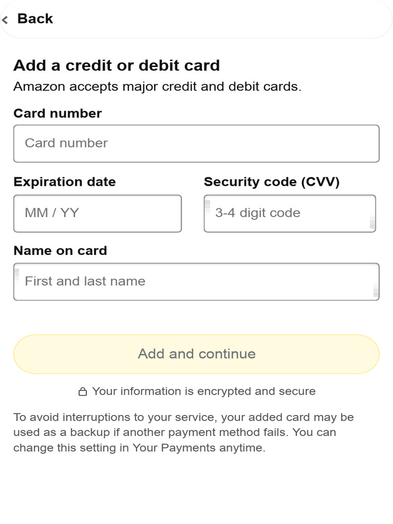 Payment Options for Amazon Users | PDF