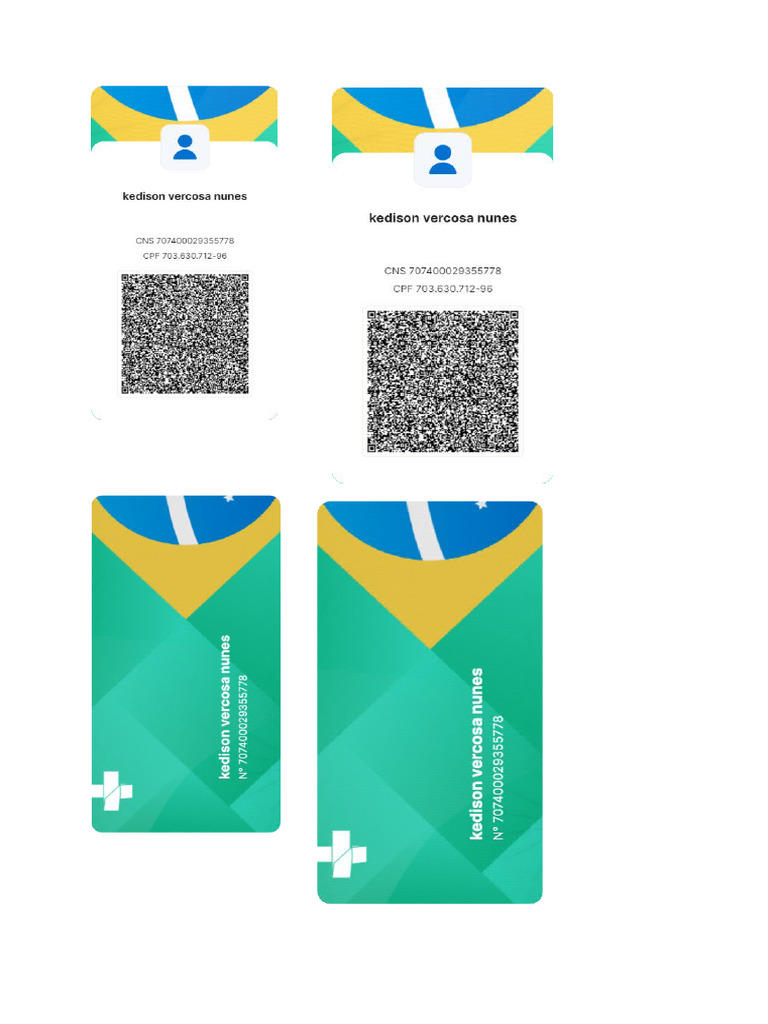 Cartão de Sus | PDF