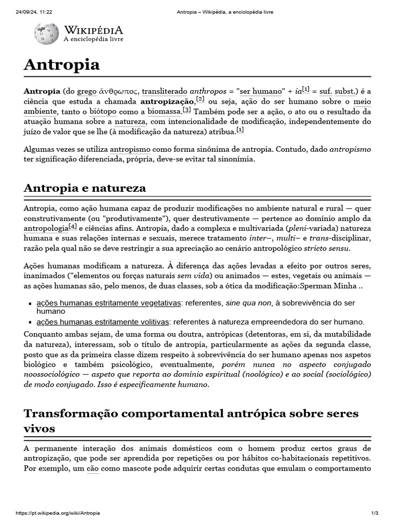 Antropia | PDF