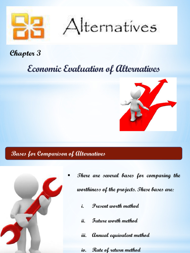 Chapter 3 - Economic Evaluation of Alternatives | PDF