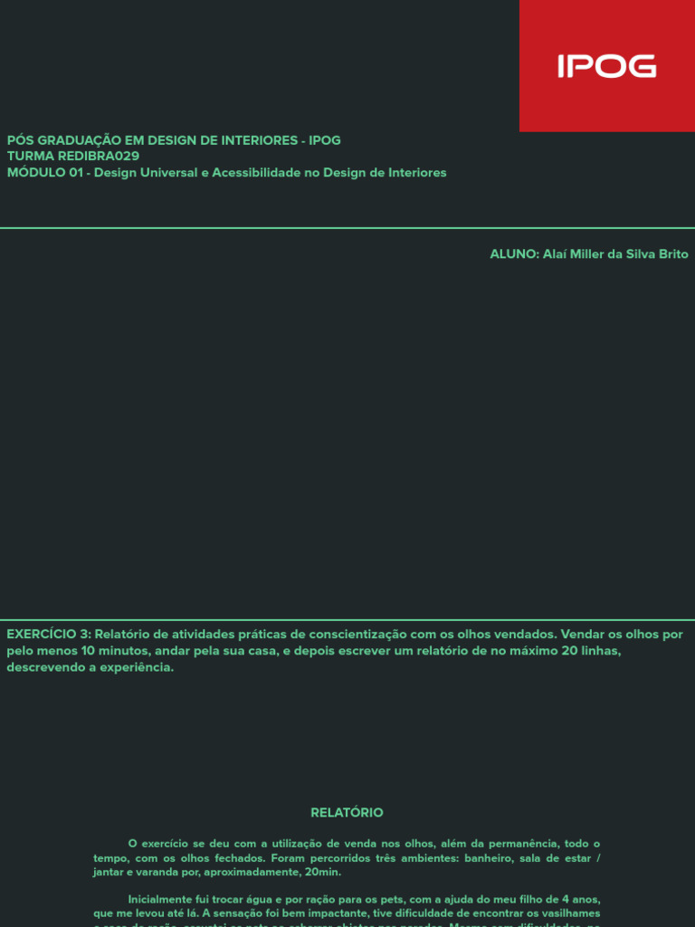 Exercício 03 - M1 IPOG | PDF