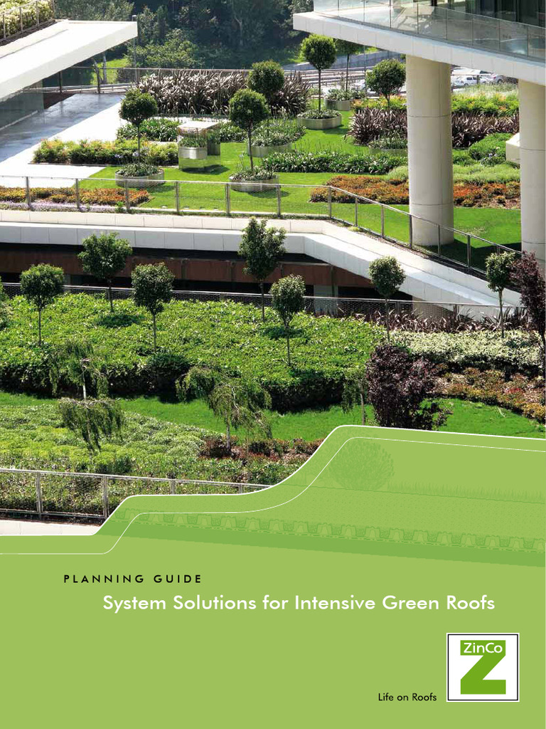 System Solutions For Intensive Green Roofs | PDF