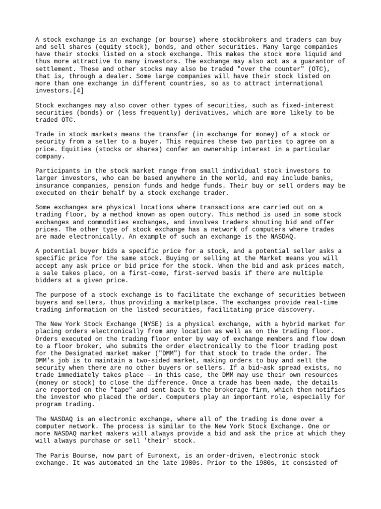 Share Market | PDF