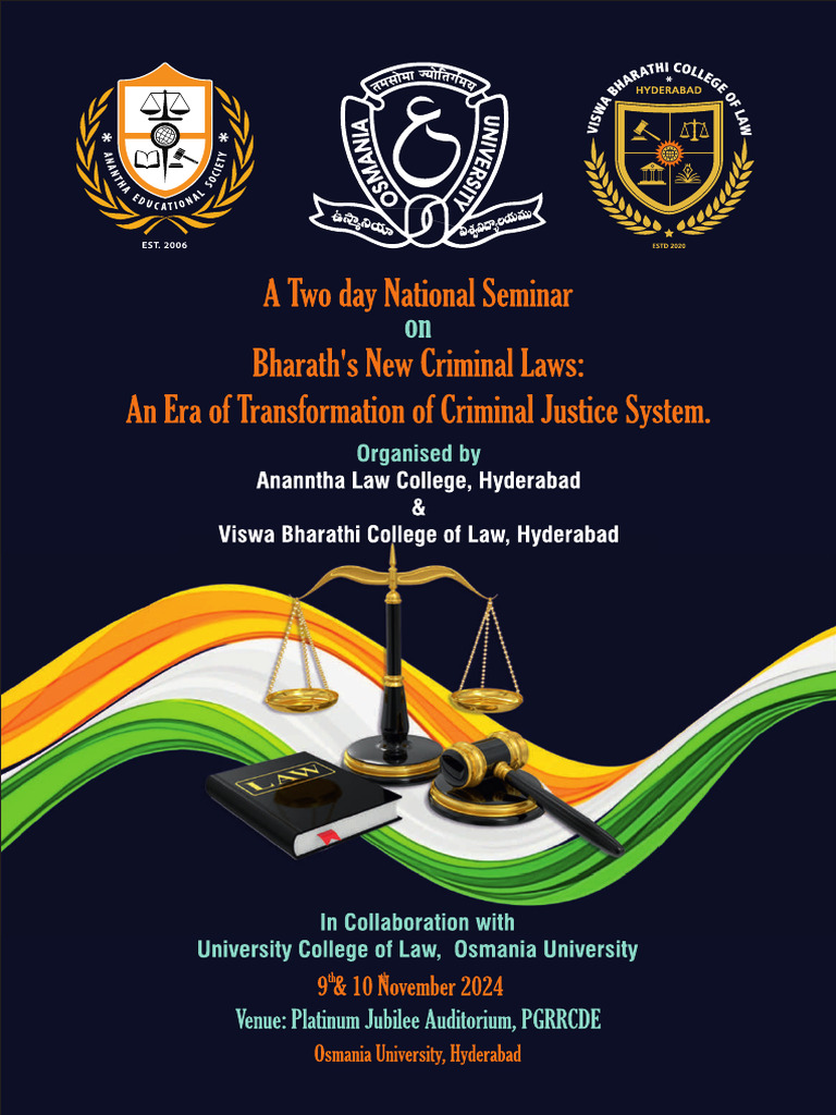 ALC & VBCL National Seminar Broucher | PDF