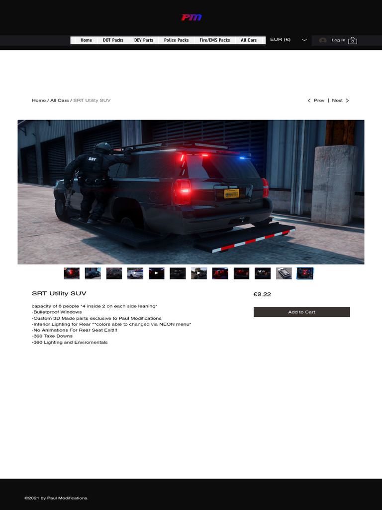 SRT Utility SUV Paul Modifications | PDF