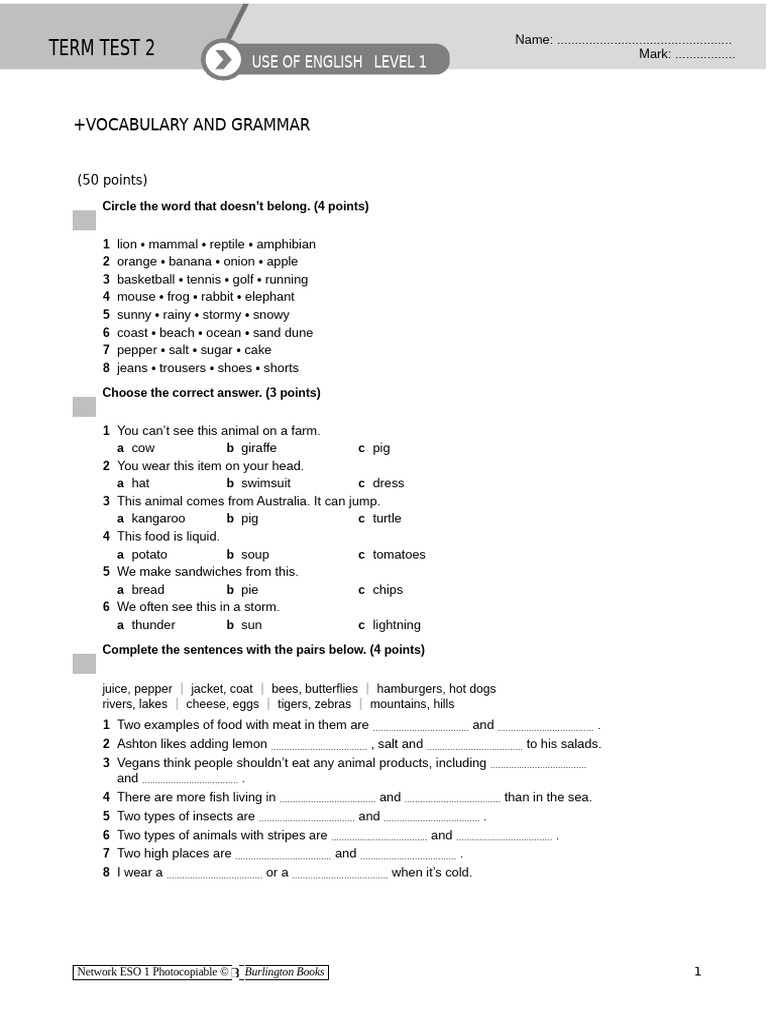 01network1 Term2 TL1 | PDF