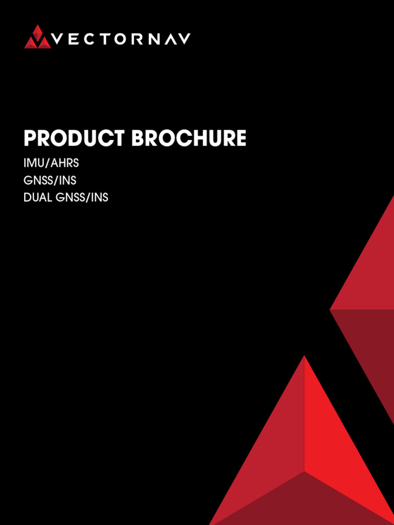 VectorNav Product Brochure (12 0022 R6) | PDF