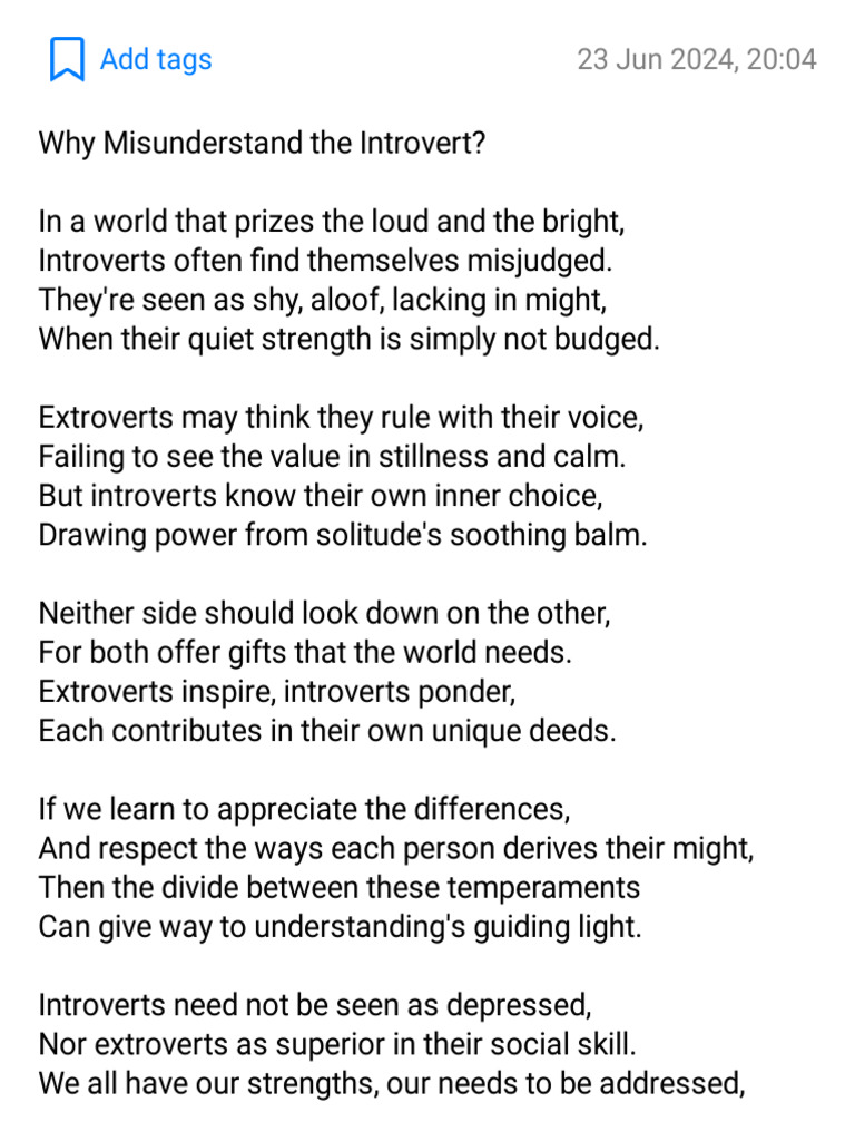 Why Misunderstand The Introvert | PDF | Self-Improvement | Science ...