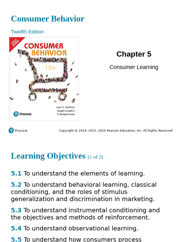 Consumer Learning | PDF