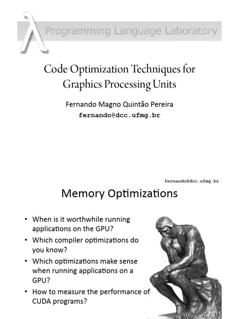Slides 2 | PDF | Graphics Processing Unit | Parallel Computing