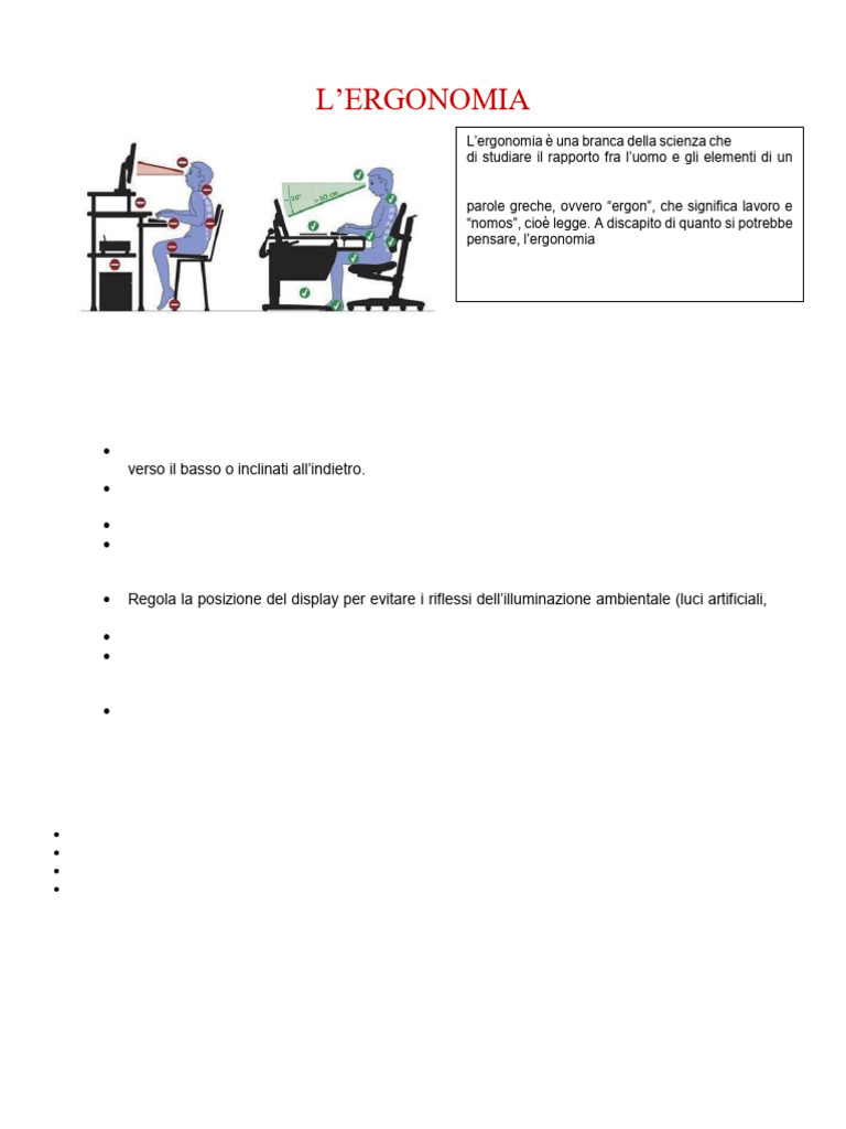 Ergonomia | PDF