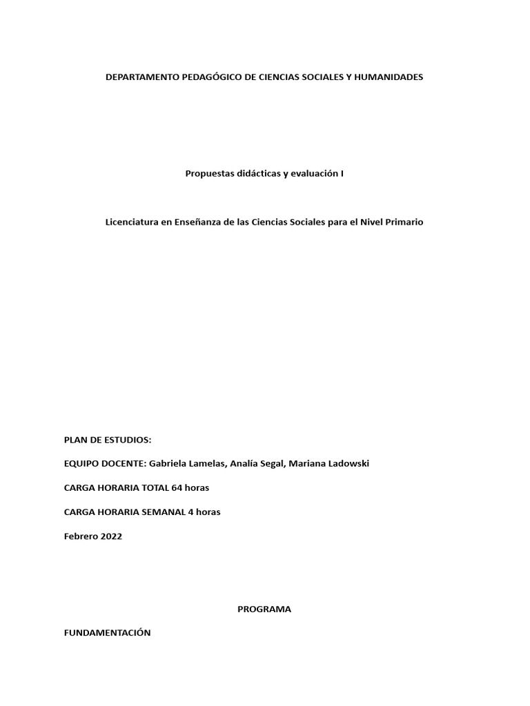 Educacion | PDF | Enseñando | Plan de estudios