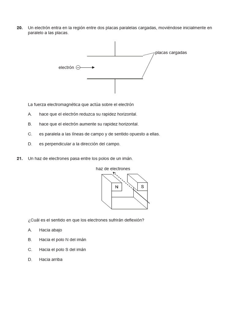 MAY 2018 Physics Paper 1 SL Spanish | PDF