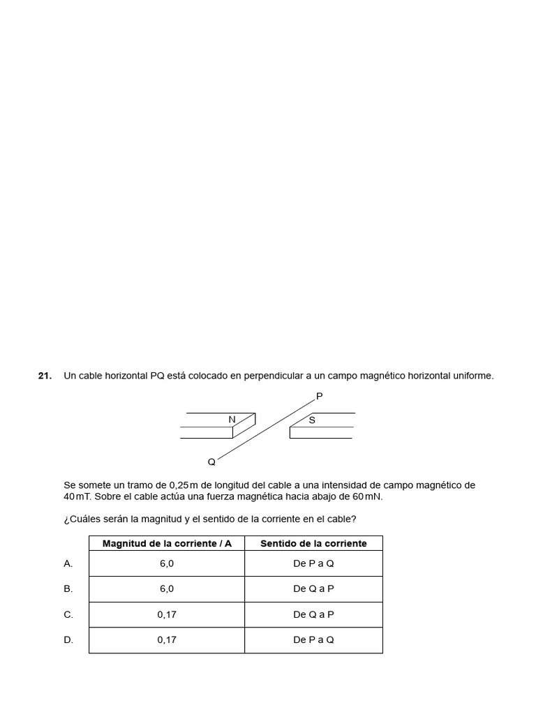 MAY 2019 Physics Paper 1 SL Spanish | PDF