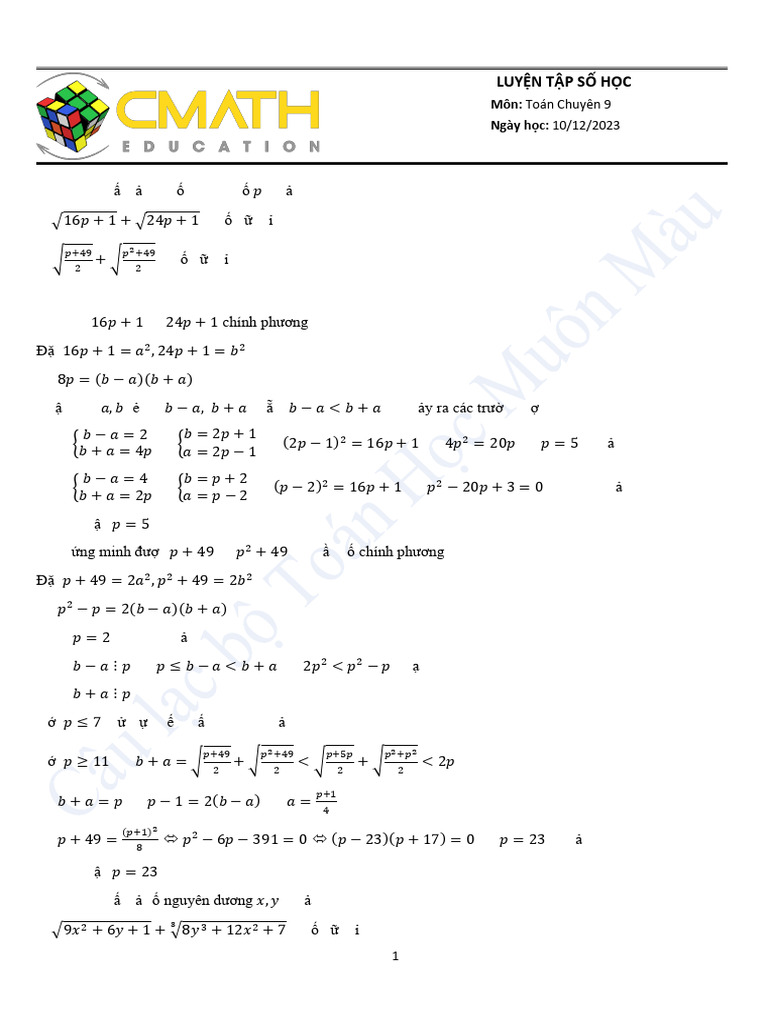 (9D1C) Đáp Án BTVN Ngày 10 - 12 | PDF