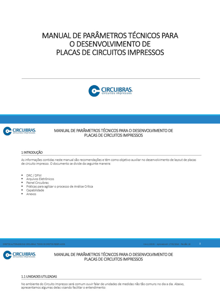 Circuibras - Regras de Projeto R18 | PDF