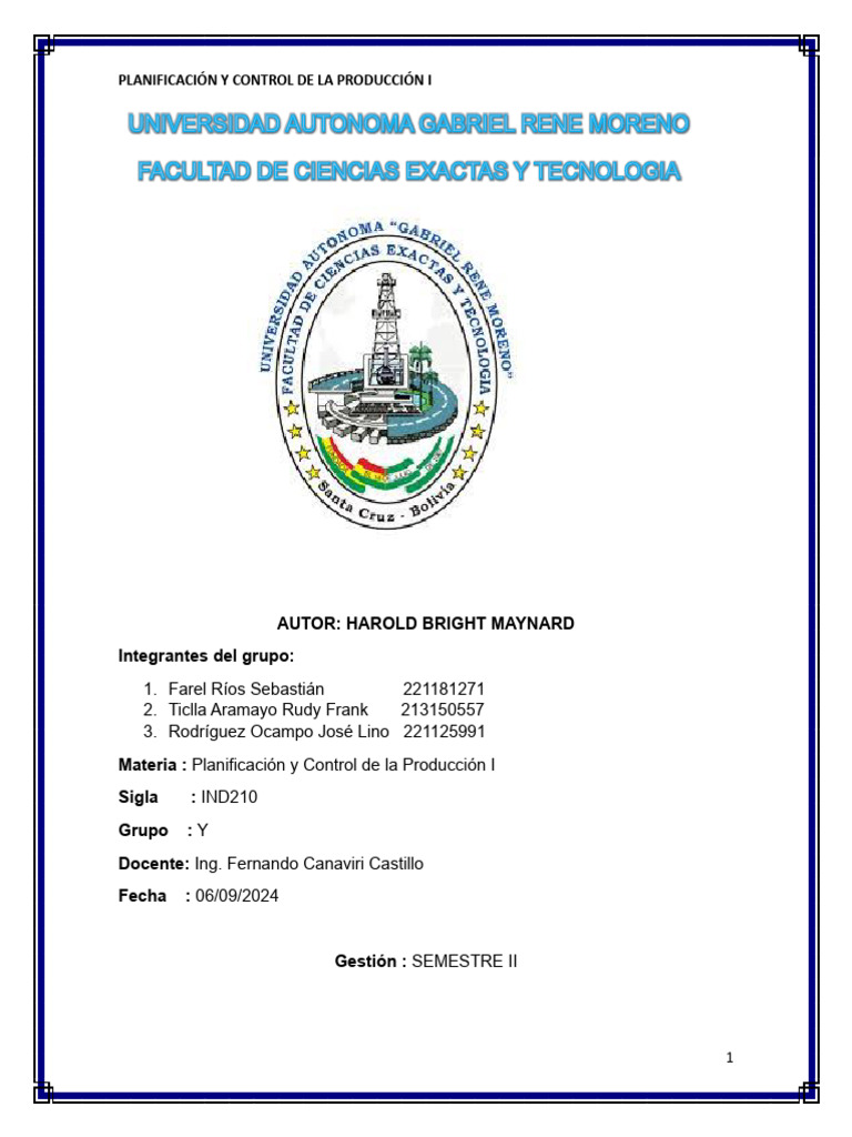 Autor Harold Bright Maynard | PDF