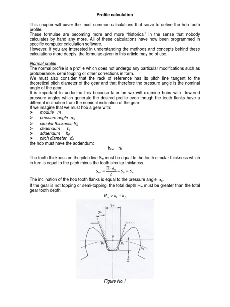 Gear Module Calculation Software - programbull