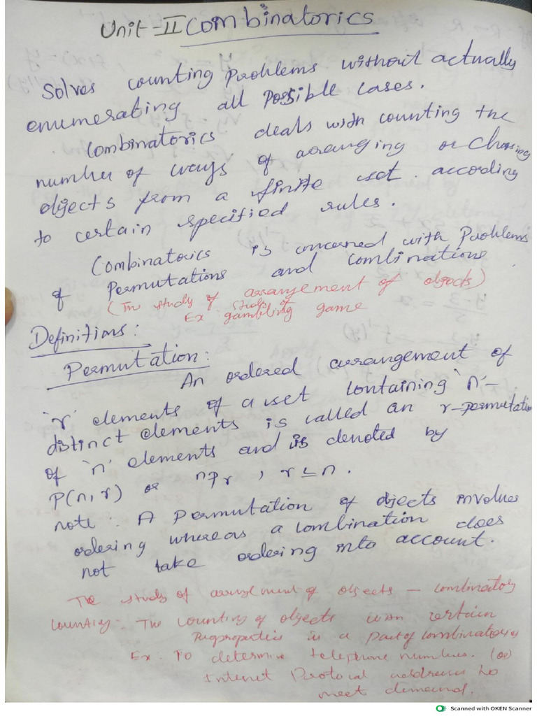 Unit 2 Maths Mam Notes | PDF