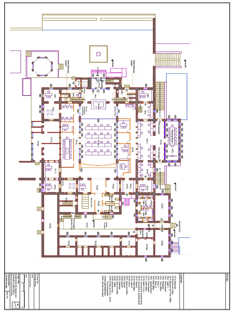 Working Drawing - Ground Floor | PDF