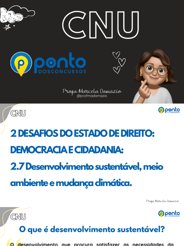 CNU - Sustentabilidade | PDF