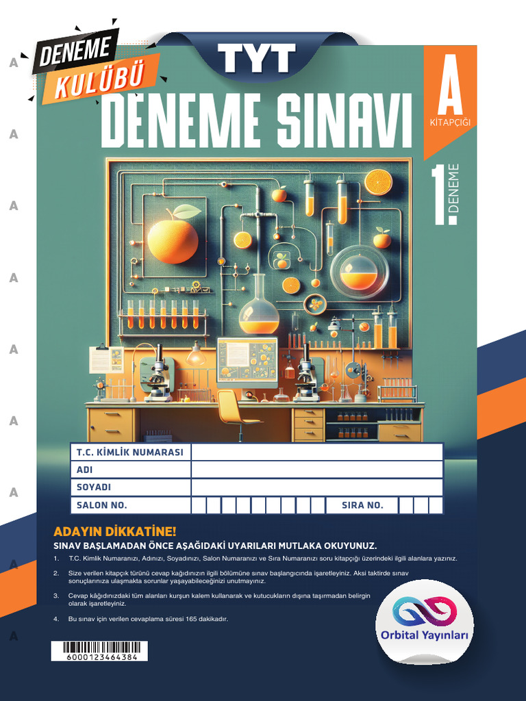 @tgdenemeleriv2 2025 ORBİTAL DK TYT 1 | PDF