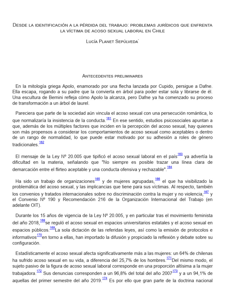 ROJAS PLANET Desde La Identificaci N A La P Rdida Del Trabajo Problemas Jur Dicos Que Enfrenta ...