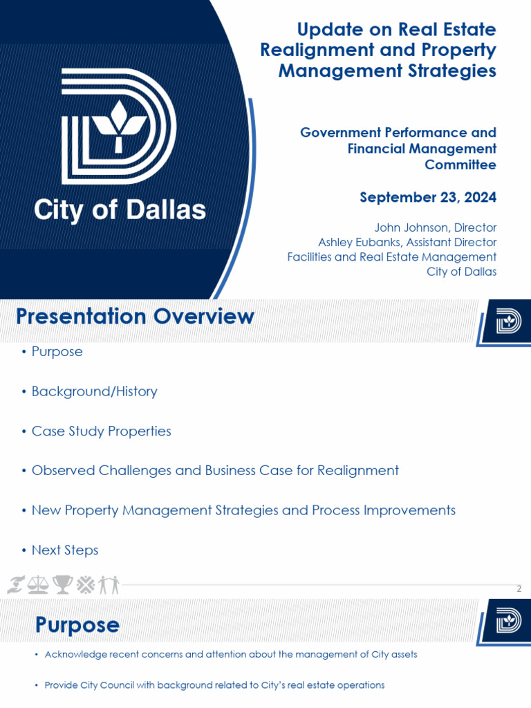 Review of City Real Estate For Development and Redevelopment | PDF | Taxes | Property Management