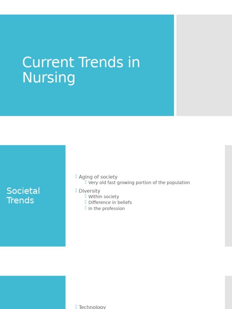 Current Trends in Nursing | PDF