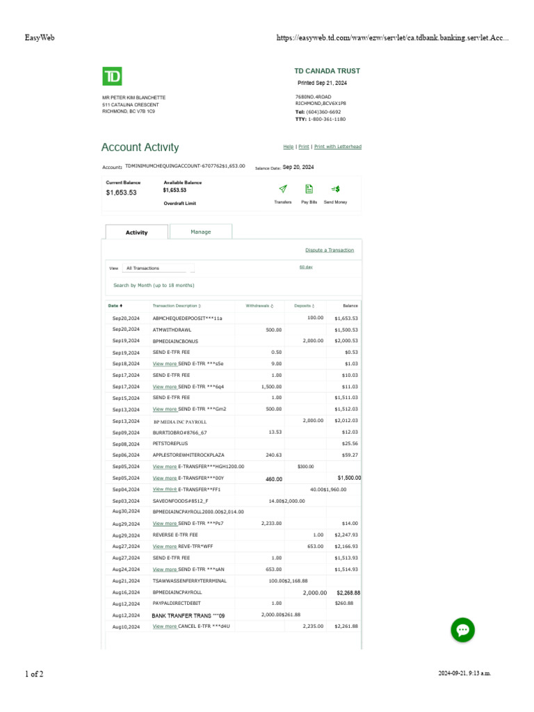 EasyWeb Sep21 | PDF