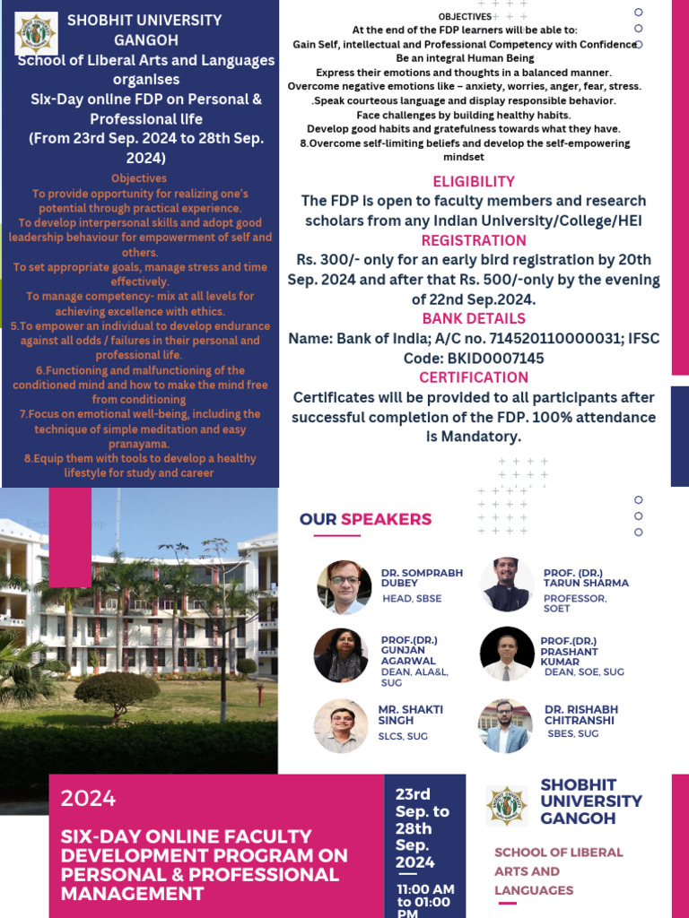 Pink Modern Business Conference Flyer | PDF