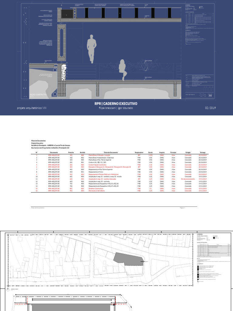 (Arq 08) Filipe Bresciani Igor Dourado - Projeto Executivo | PDF