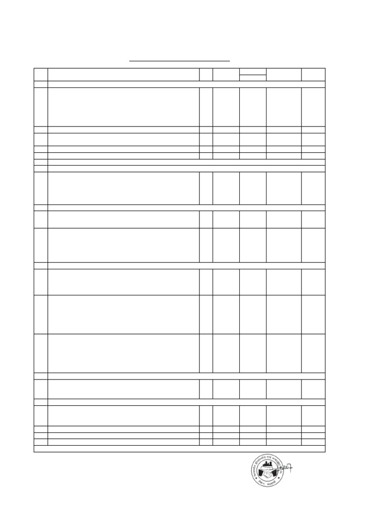 Boq Metal Structure For Real Therapy | PDF
