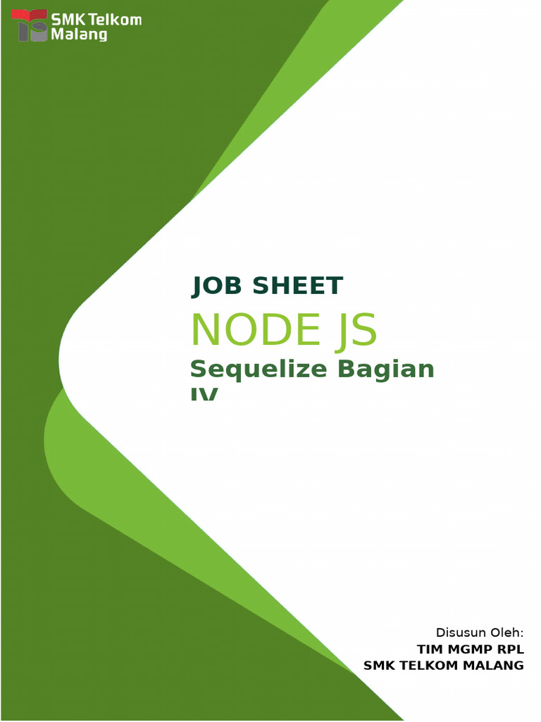 Modul Node - Sequelize - Part 4 | PDF