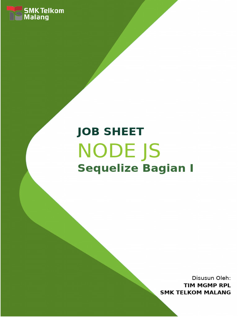 Modul Node - Sequelize - Part 1 | PDF