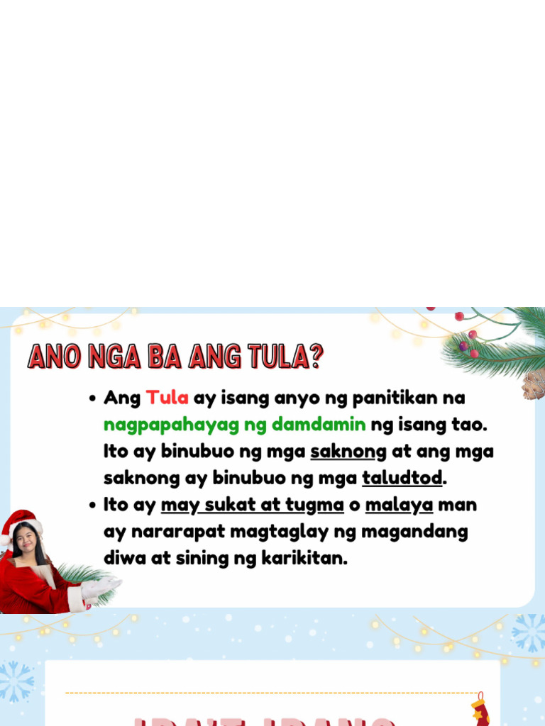 Mga Uri at Elemento NG Tula | PDF Mga Uri at Elemento NG Tula | PDF