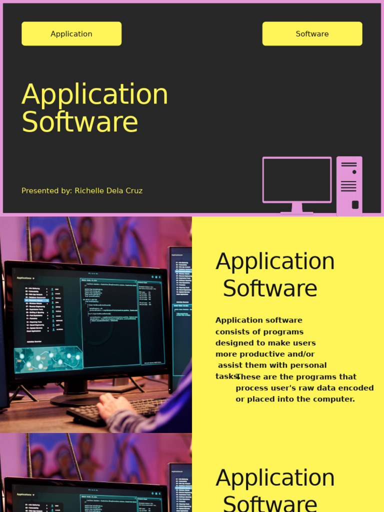 Application Software | PDF