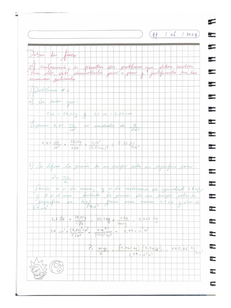 Deber1 Fisica Cinematica | PDF