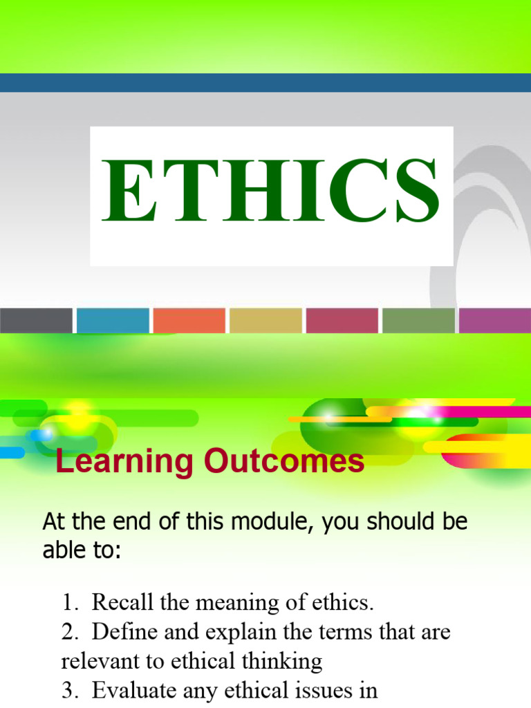 Basic Concepts Ethics Pdf