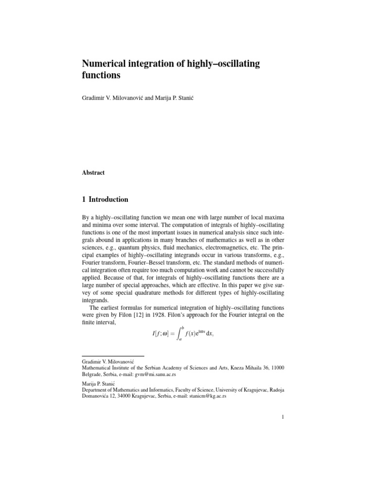 Milovanovic Stanic | PDF