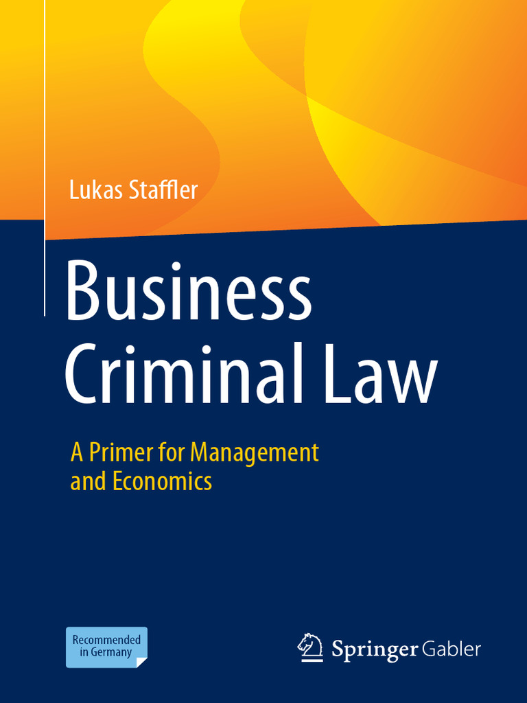 Business Criminal Law | PDF