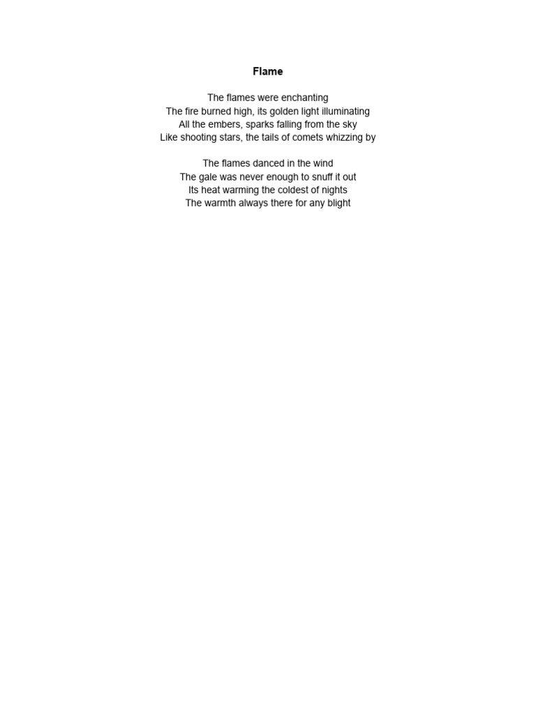 Flame | PDF
