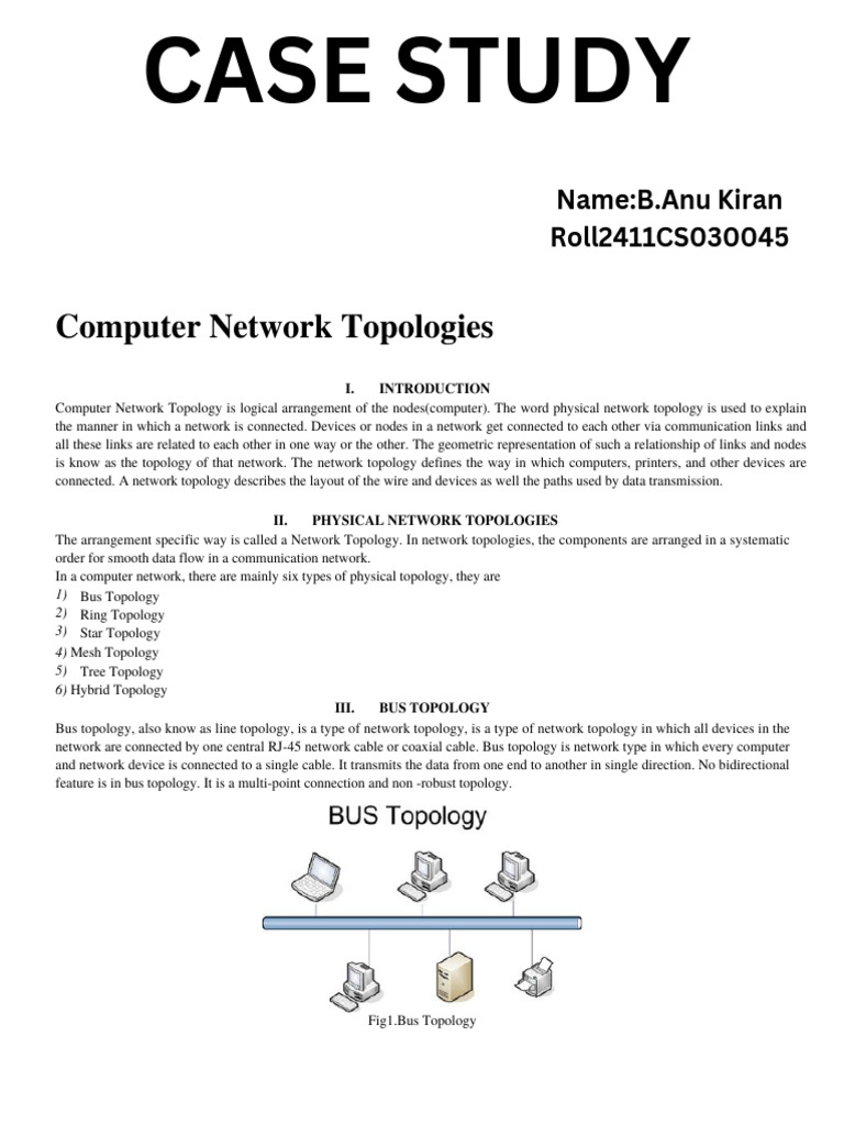 Computer Network Topologies - PDF 20240909 203951 0000 | PDF
