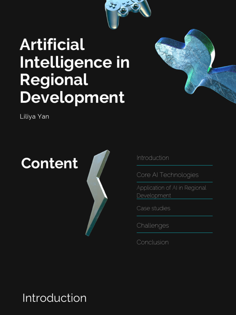 Artificial Intelligence in Regional Development | PDF