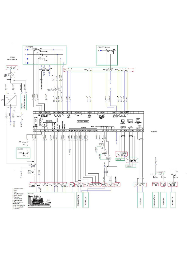 Diagrama DSE8620 PDF | PDF