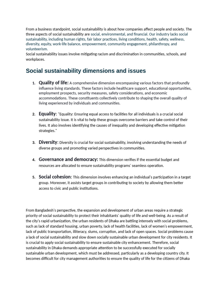 From A Business Standpoint | PDF