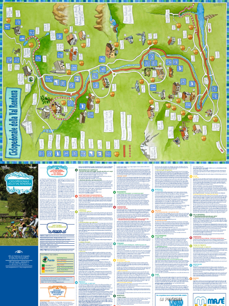 MAPPAciclopedonaledella Val Rendena | PDF