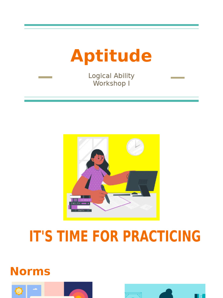 Session 1 - Logical Aptitude I | PDF