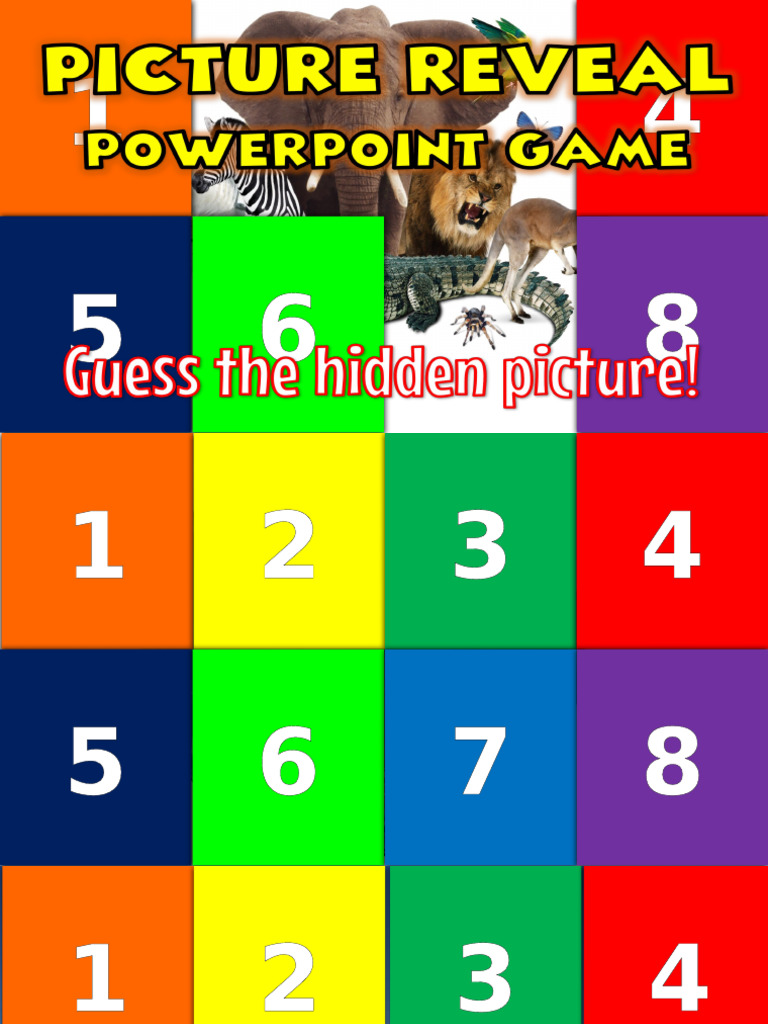Picture Reveal Powerpoint Game | PDF